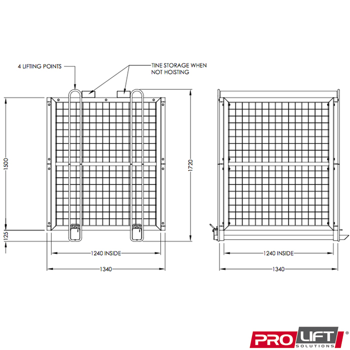Brick Cage (BSN-6F) - Prolift Solutions Pty Ltd