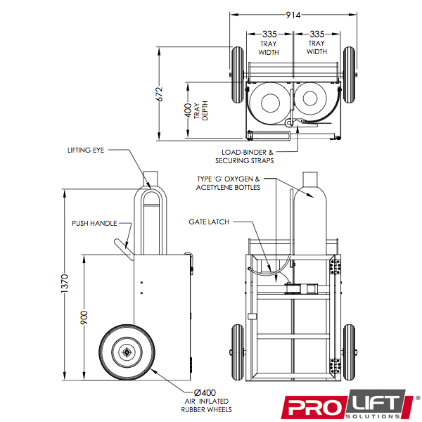 Gas Cage (GCN2) - Prolift Solutions Pty Ltd