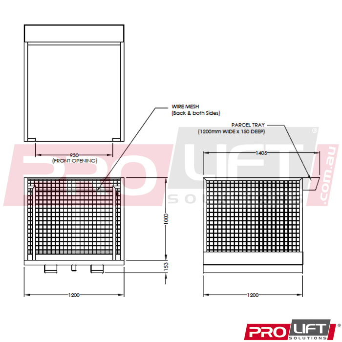 WP-OP Stock Picker Cage - Prolift Solutions Pty Ltd